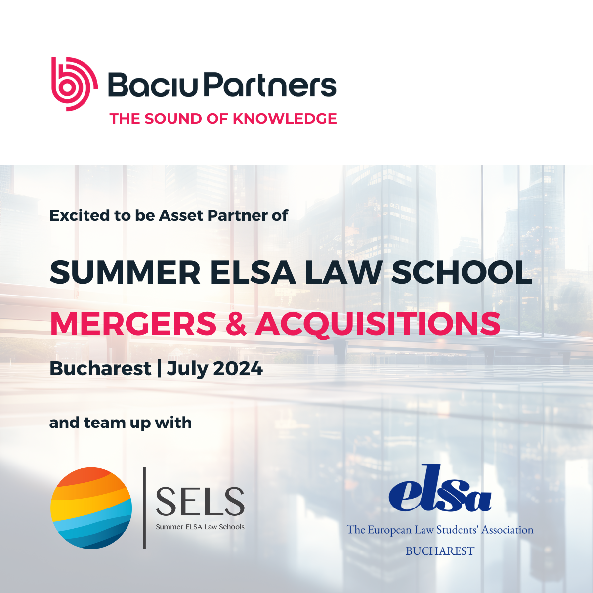Unlocking the Future: SUMMER ELSA Law School Bucharest on Mergers and ...
