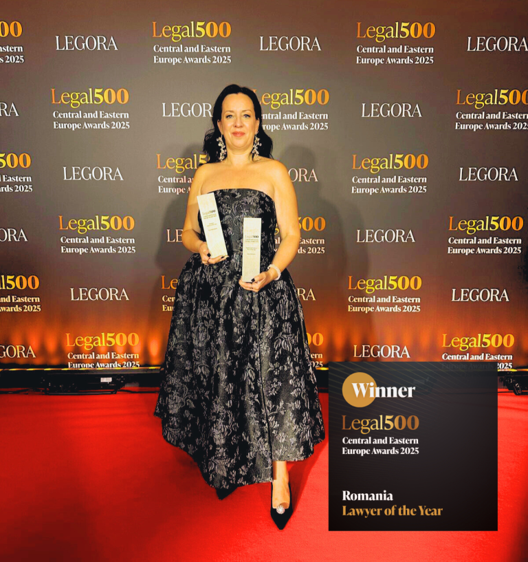 Legal 500 names Ana-Maria Baciu "Romania Lawyer of the Year" at the ...